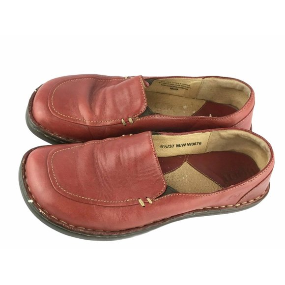Børn | Shoes | Born Brand Red Loafer Slides Comfort Walk Shoe 65 | Poshmark